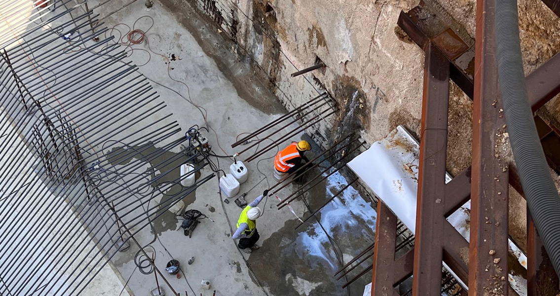 Mandarin Oriental Project in Tel Aviv - MC-Bauchemie