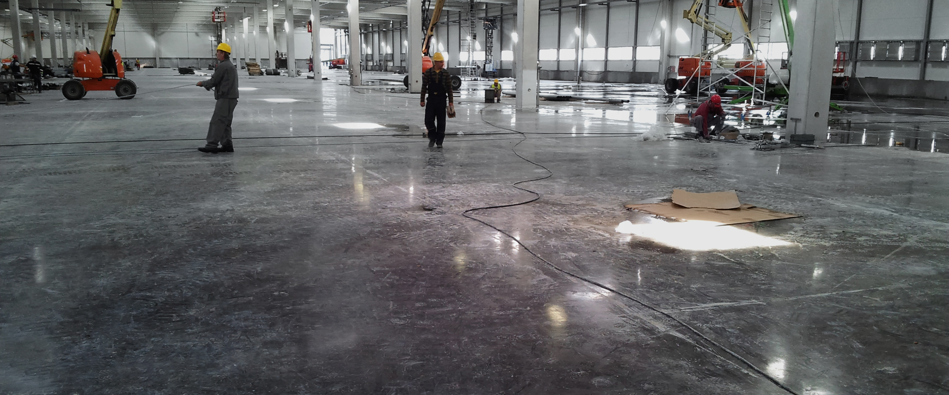Curing for industrial flooring - MC-Bauchemie